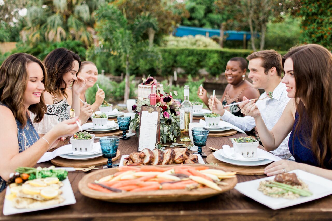 Is Family Style Service Right For Your Event? - Two Chicks and a Pot